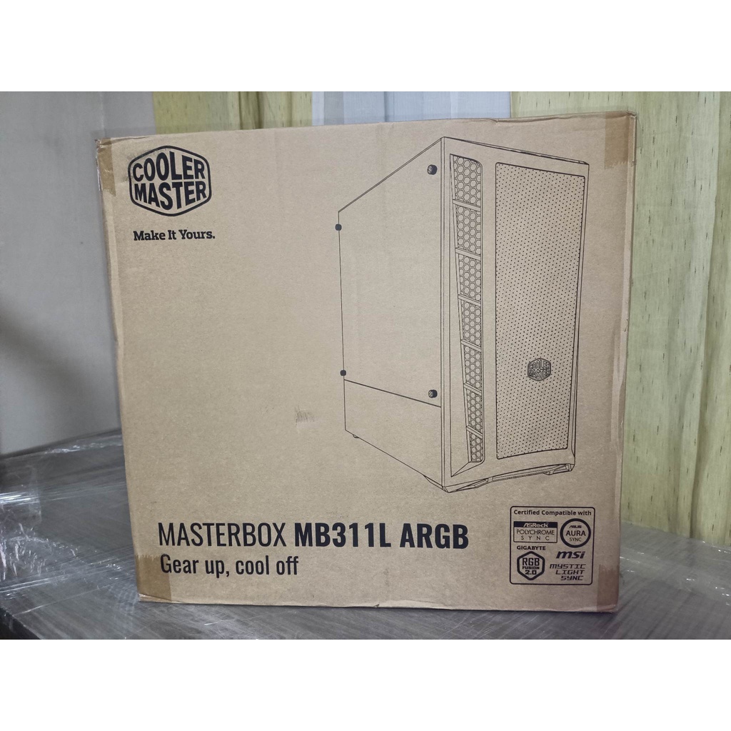 COOLER MASTER MASTERBOX MB311L ARGB GAMING CASE | Shopee Philippines