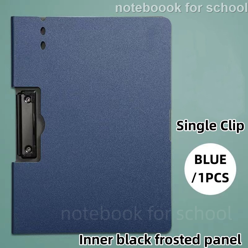 NFS A4 Document Folder File Folders Clip Board Horizontal Double Clip ...