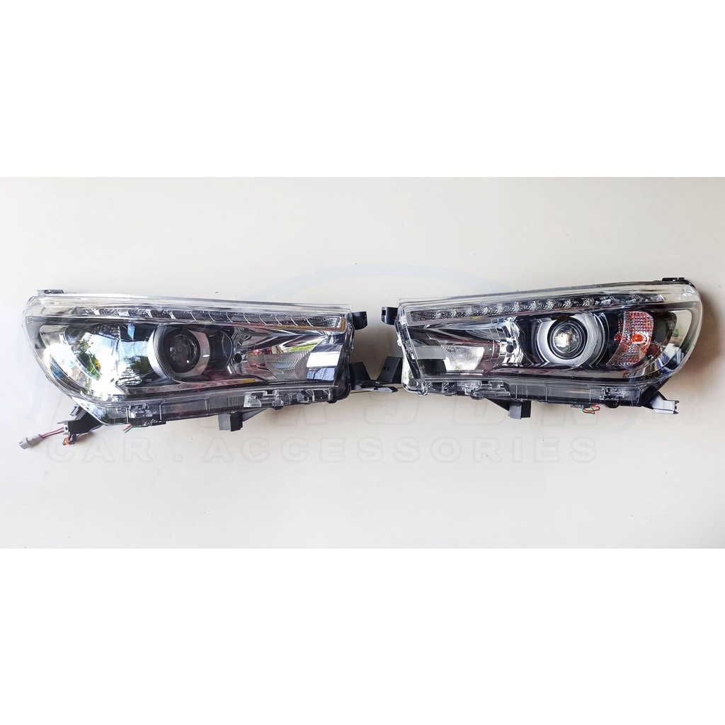 Hi lux Headlamp Headlight Assembly for Toyota Hilux Conquest Head Lamp ...