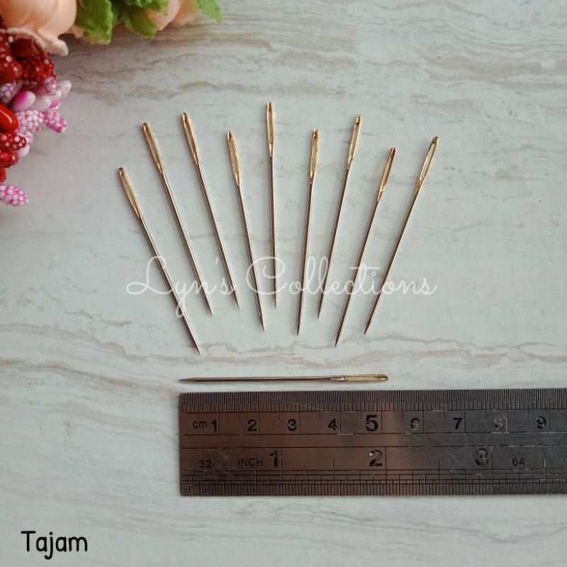 Sharp & Blunt Embroidery Needles | Unit Sewing Needles | Shopee Philippines