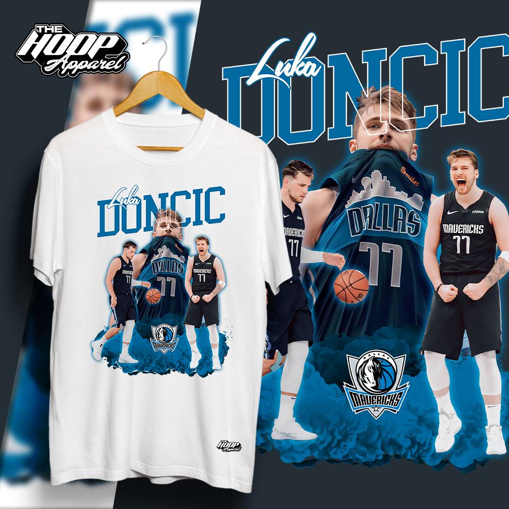 THE HOOP APPAREL LUKA DONCIC GRAPHIC COTTON TSHIRT FOR MEN AND WOMEN ...