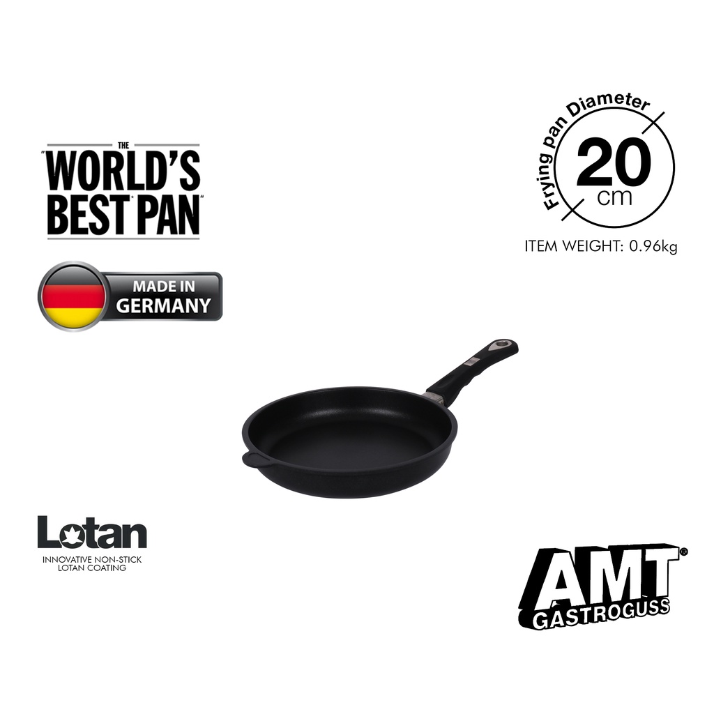 AMT Gastroguss Frying Pan | Non-Stick High Quality Aluminum | Induction ...