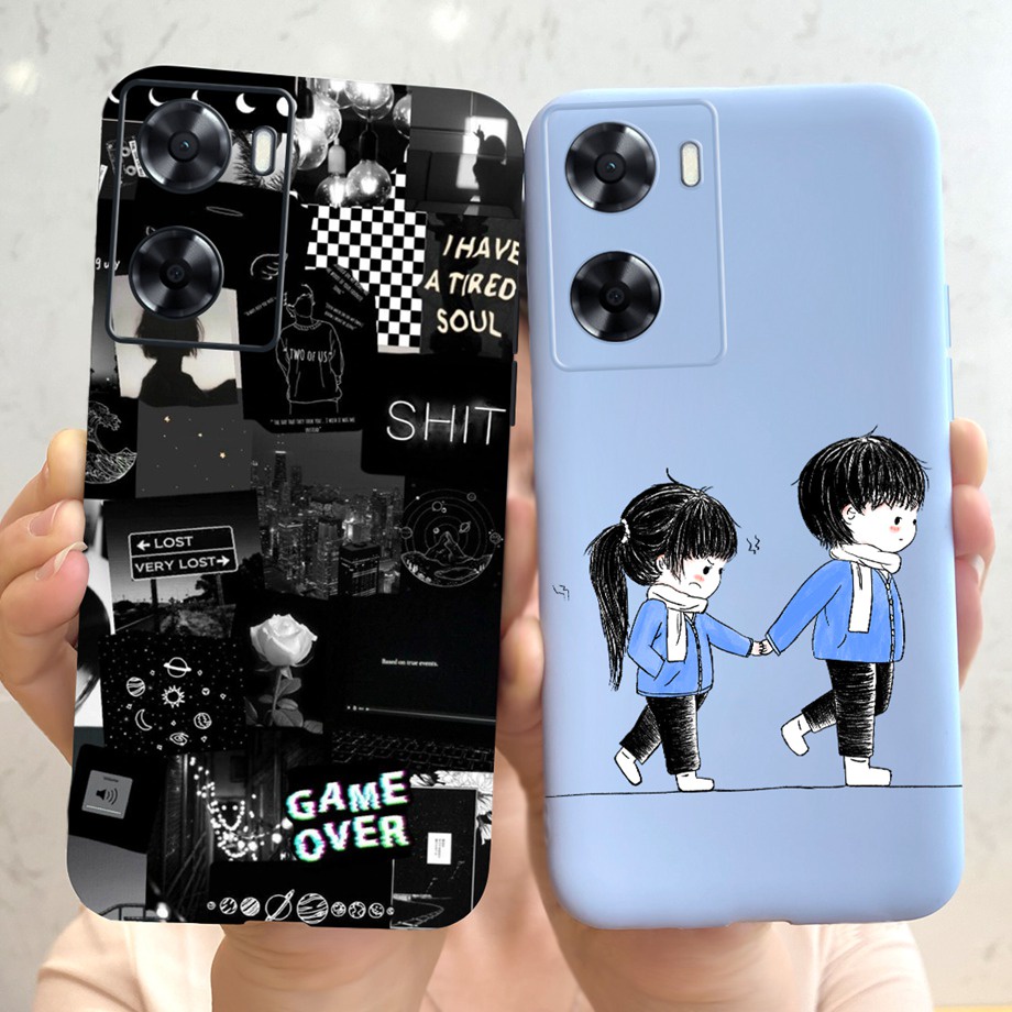 OPPO A57 2022 / A77 4G CPH2385 / A77s CPH2473 / A57s 2022 Case Candy ...