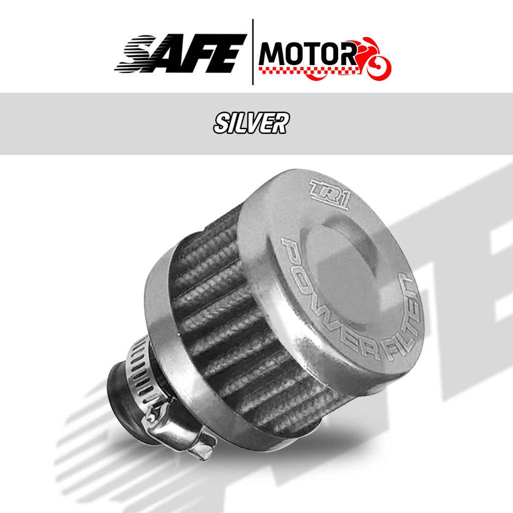 Motorcity 12mm Car Motor Cold Air Intake Filter Turbo Vent Universal ...