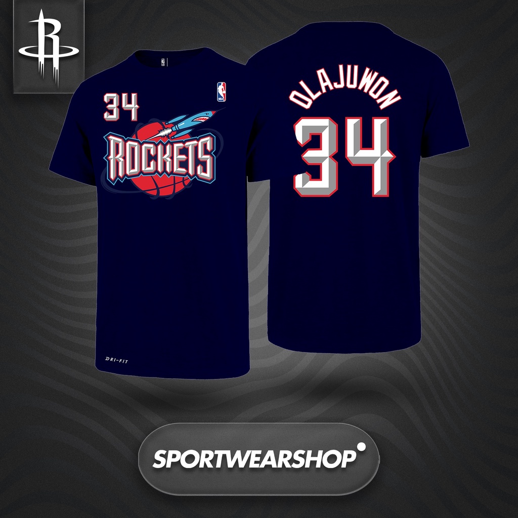 T-shirt NBA Basketball Houston Rockets Hardwood Classic Edition 1993 ...
