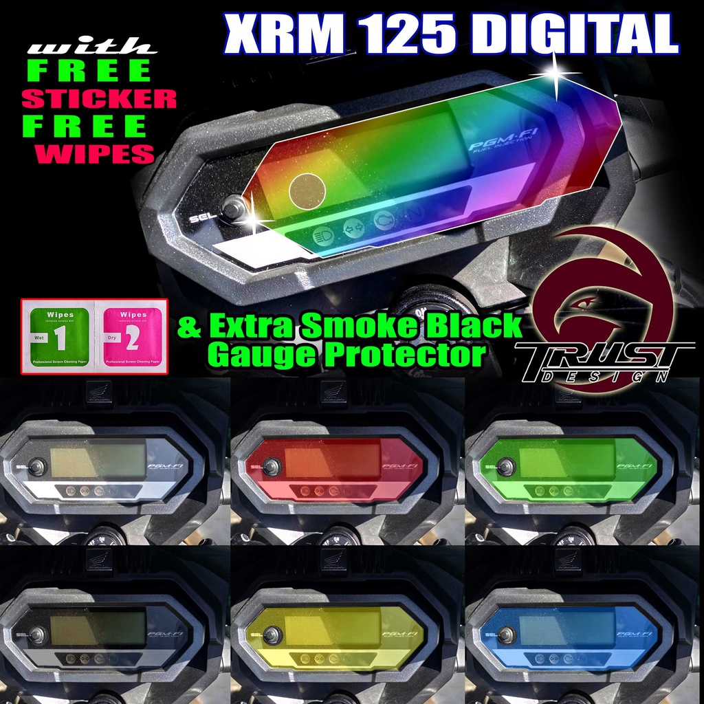 Xrm Digital BUY 1 GET 1 FREE Smoke Film Gauge Protector | Shopee ...