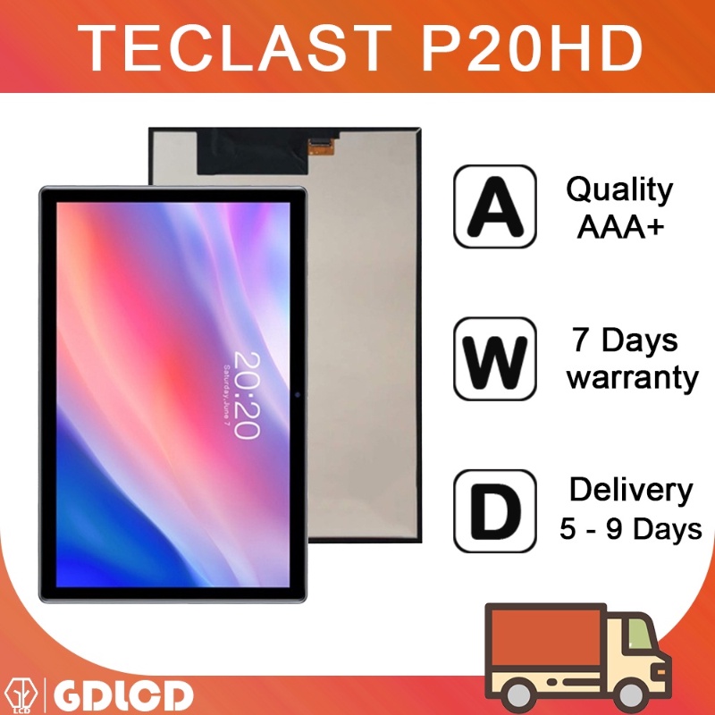 Tablet Teclast P20HD Tablet Touch Screen Touch Panel Digitizer With Lcd ...