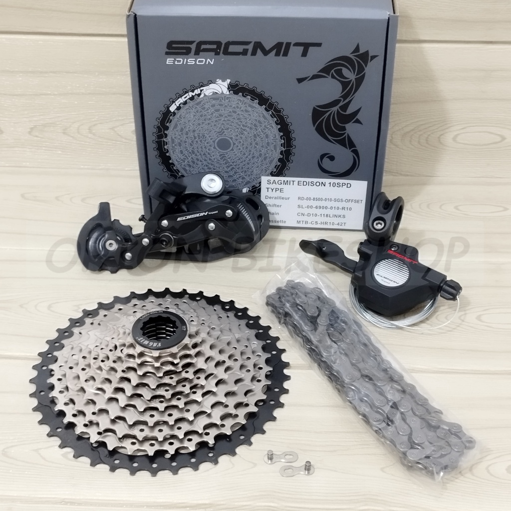 Sagmit Edison Upkit MTB Up kit 8 9 10 11 12 Speed | Shopee Philippines