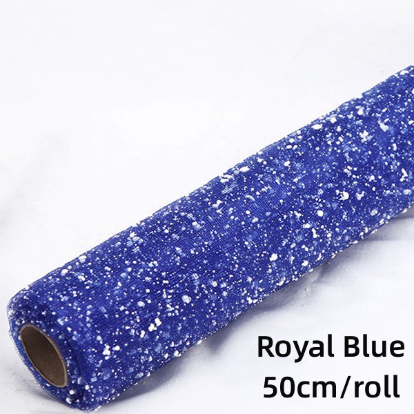 Snow Dot Gauze Bouquet Packaging Material Package Handmade DIY Flower ...