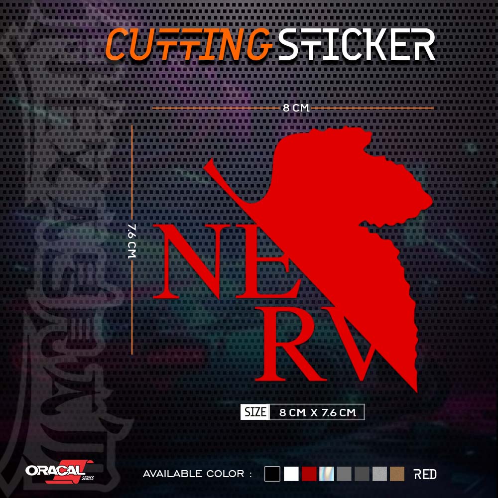 Cutting Sticker Neon Genesis Evangelion Nerv Logo | Nerv Neon Genesis ...