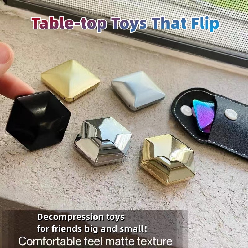 Children's desktop Flip Toy Flipo Flip Decompression Box Pure alloy ...