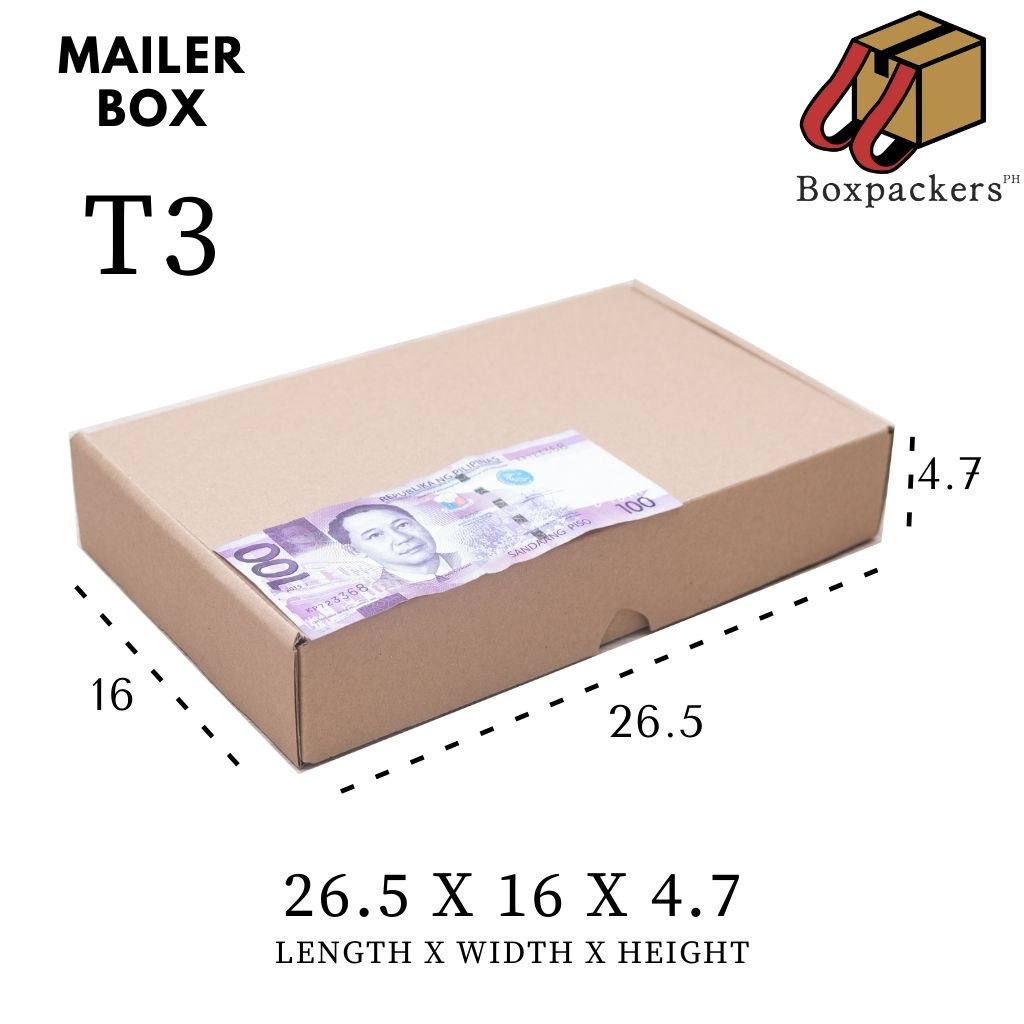 BOXPACKERS PH S2 T0 T1 T2 T3 T4 T5 T6 T9 T12 T13 T15 Mailer Box Corrugated Carton Shipping Gift ...