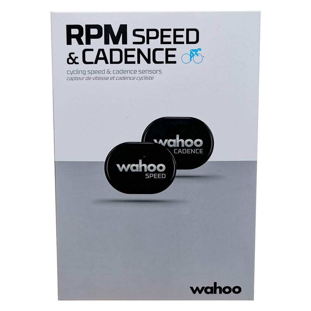 Wahoo RPM Cycling Speed and Cadence Sensors (WFRPMC) - ANT+ & Bluetooth ...