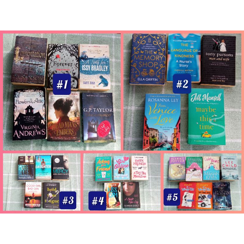 Assorted Book Bundles (Premium) | Shopee Philippines