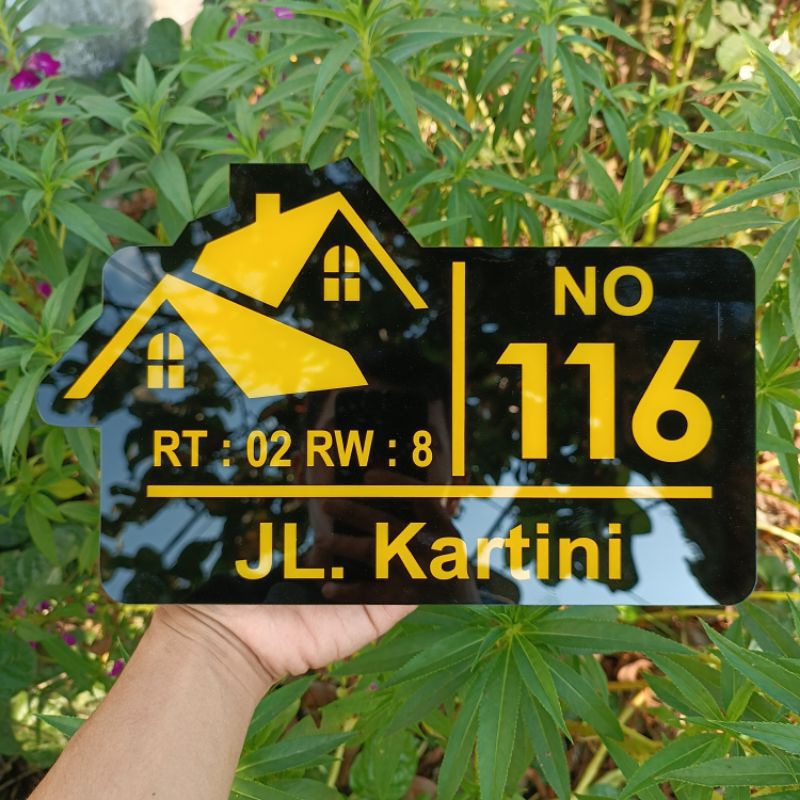 Custom Acrylic House Number | Shopee Philippines