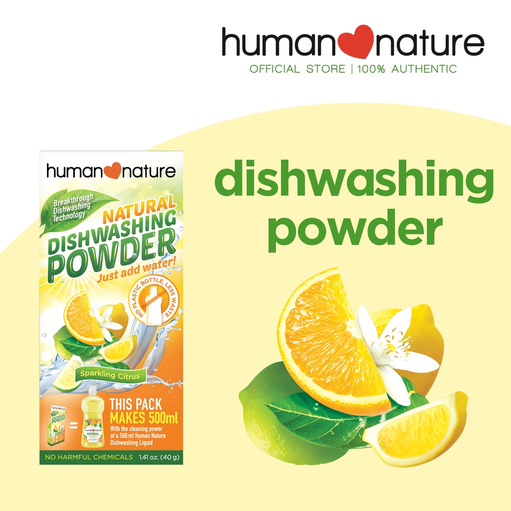 Human Nature Dishwashing Powder | Shopee Philippines