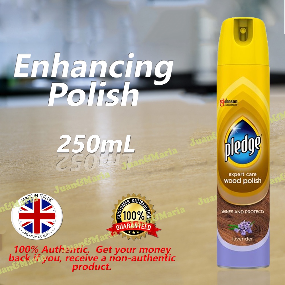 Pledge Enhancing Polish Lavender Aerosol 250mL Imported from UK 3x ...
