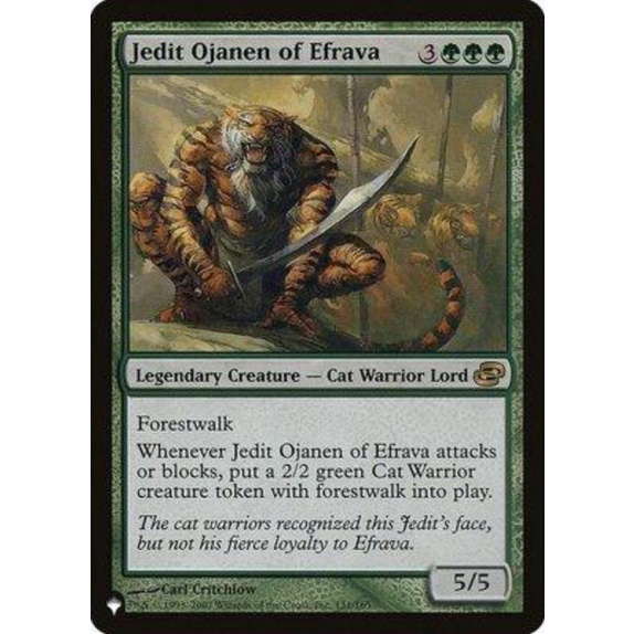 Jedit Ojanen of Efrava - The List - MTG Cards | Shopee Philippines