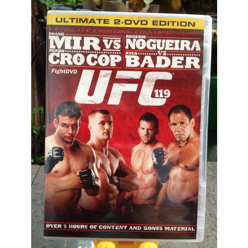 UFC 119 Frank Mir Vs. Cro Cop + Other Matches [Ultimate 2DVD Edition ...