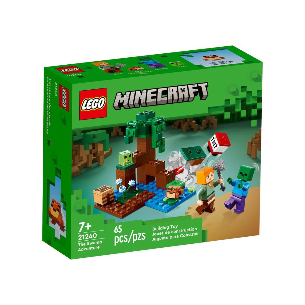 Lego Minecraft 21240 The Swamp Adventure | Shopee Philippines