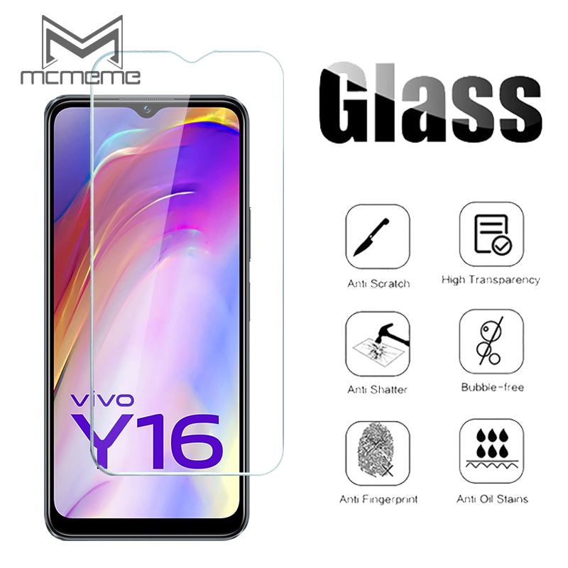 Tempered Glass VIVO Y19s Y03 Y03T Y18 Y28 Y100 Y17s Y27s Y27 Y36 Y16 Y02s Y02T Y02 Y02A Y22s Y22 ...