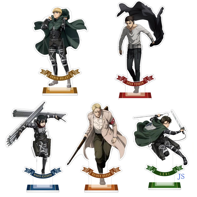 JS Anime Attack On Titan Eren Jaeger Cosplay Shingeki No Kyojin Acrylic ...