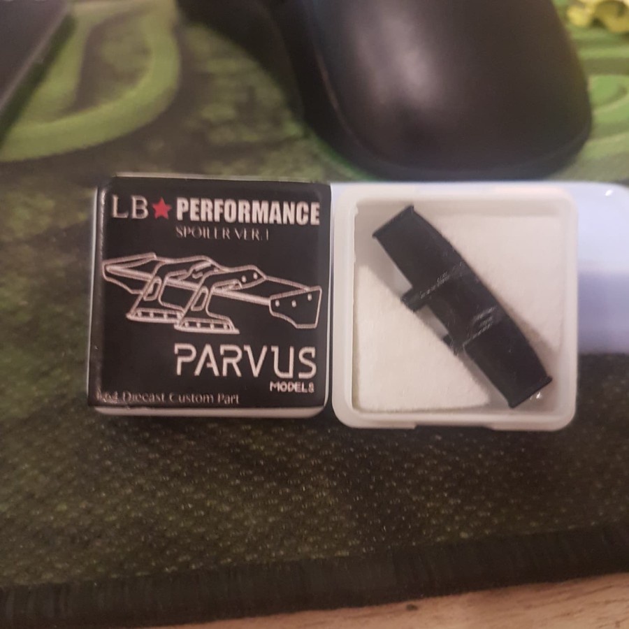 Parvus Models Diecast Custom Parts Spoiler Liberty Walk LB Resin Wing ...