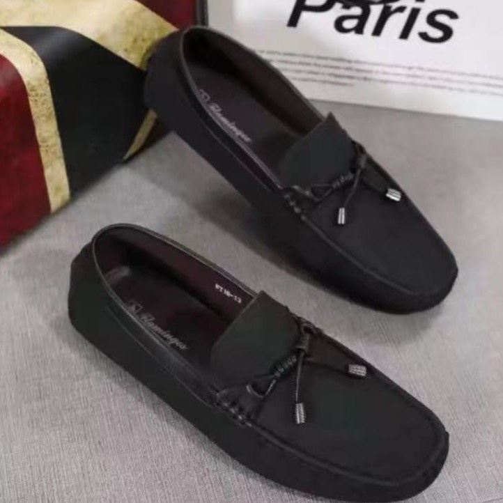MEN'S LEATHER LOAFER TOPSIDER SHOES WY18-13 | Shopee Philippines