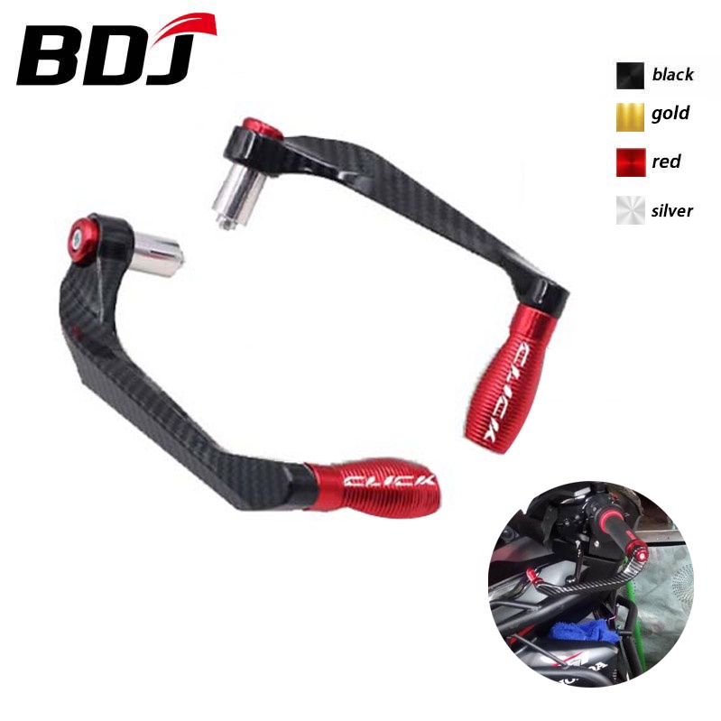 BDJ Brake Clutch Levers Handlebar Grips Guard For Honda Click V1 V2 V3 ...