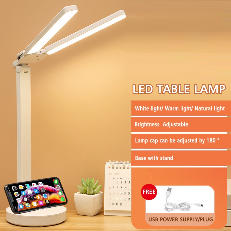 Study Lamp Desk Lamp Rechargeable Desk Lamp Table Lamp Study USB Desk ...