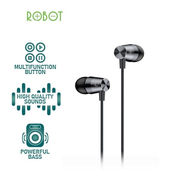 Robot RE101S Wired Headset | Shopee Philippines