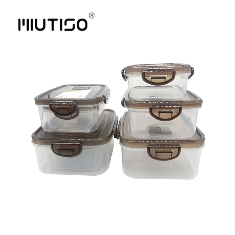 Miutiso Microwave Food Container Vented Lids Airtight Food Storage ...