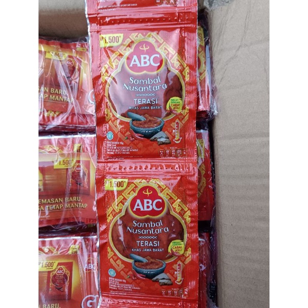 ABC Terasi Sambal Sachet 1 Plan | Shopee Philippines
