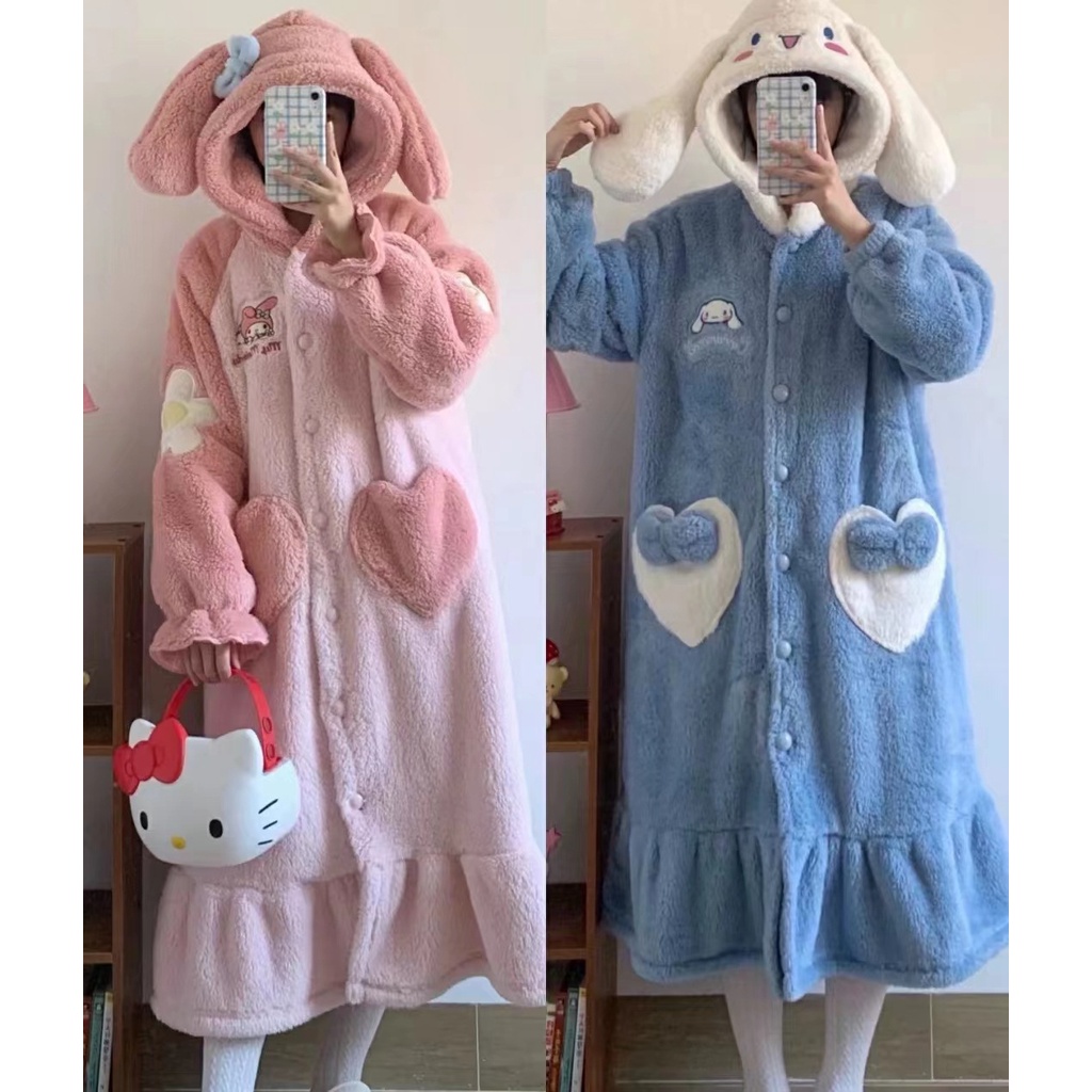 ONESIE COSTUME CLOTHES MELODY CINNAMOROLL LOTSO KUROMI HELLO KITTY ...