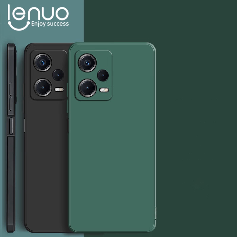 LENUO Soft Liquid Silicone Shockproof Back Cover Phone Case Redmi Note ...