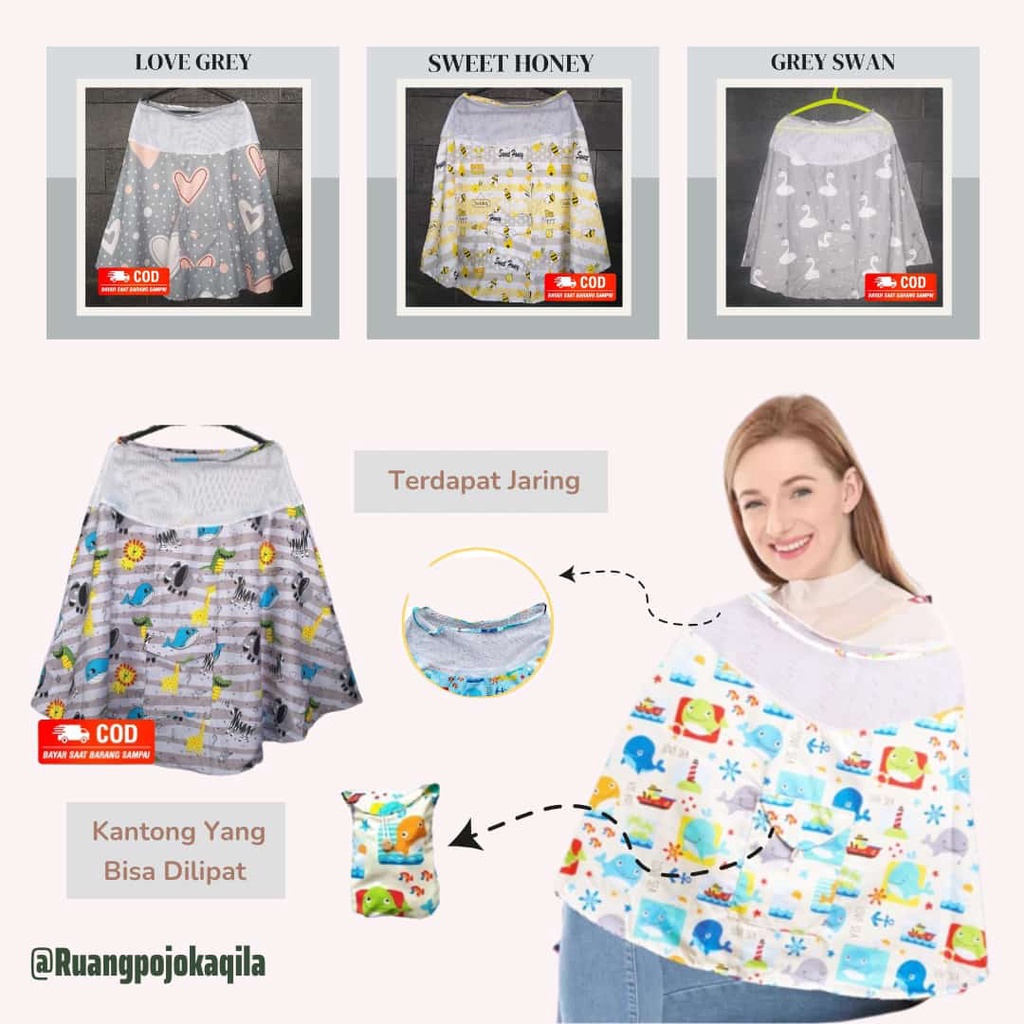 Nursing Apron Circular Baby Breastfeeding Apron | Shopee Philippines