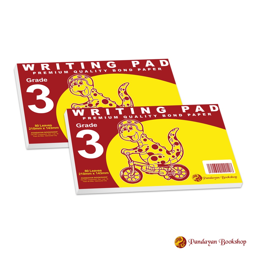 Pandayan Grade 3 Writing Pad Bookpaper 80 leaves | Shopee Philippines