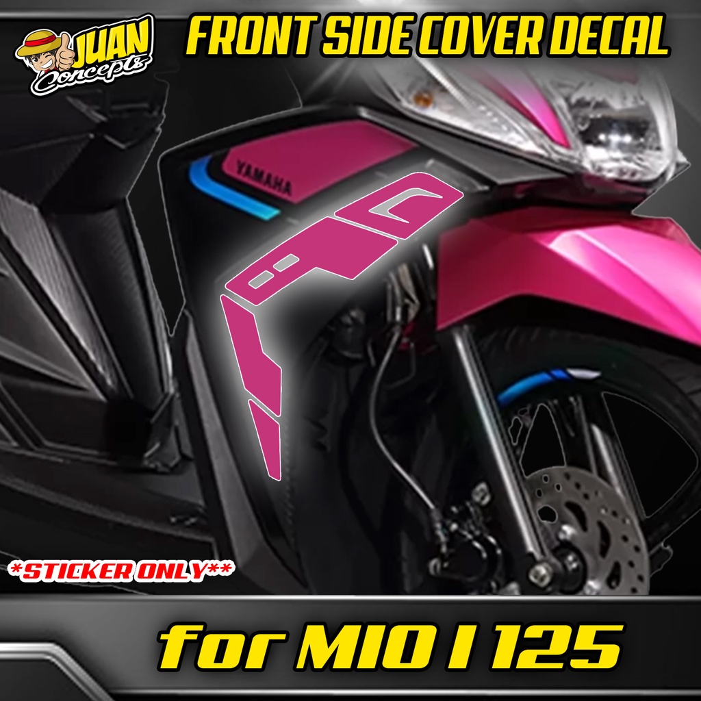 Yamaha Mio I 125 Front Side Cover Cutout Decal | Shopee Philippines