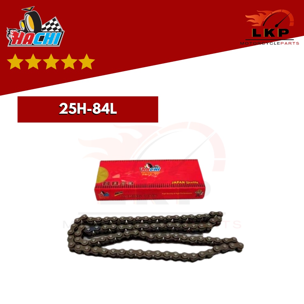 HACHI MOTORCYCLE TIMING/CAM CHAIN 25H FOR 62L,84L,88L,90L,92,94L,102L,BAJAJ,2*3 FOR 88L,90L,92L ...