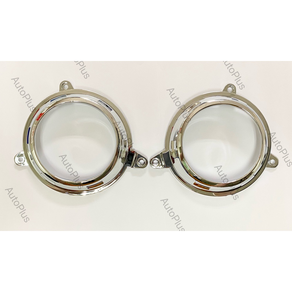 Isuzu Fog Lamp Chrome Bezel Cover SET: Crosswind / Sportivo 2010 and Up ...