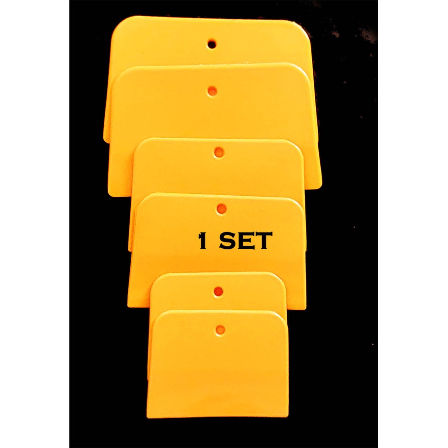 Reusable Plastic Body Filler Spreaders for Automotive Body Fillers ...