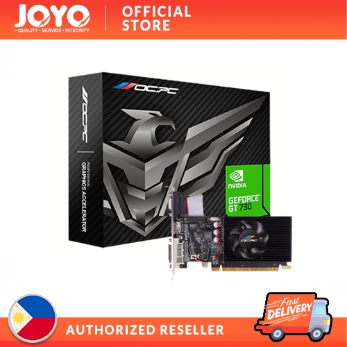 OCPC GF GT 730 LOW PROFILE/4GB-DDR3/VGA+DVI+HDMI/64-BIT/1*FAN ...