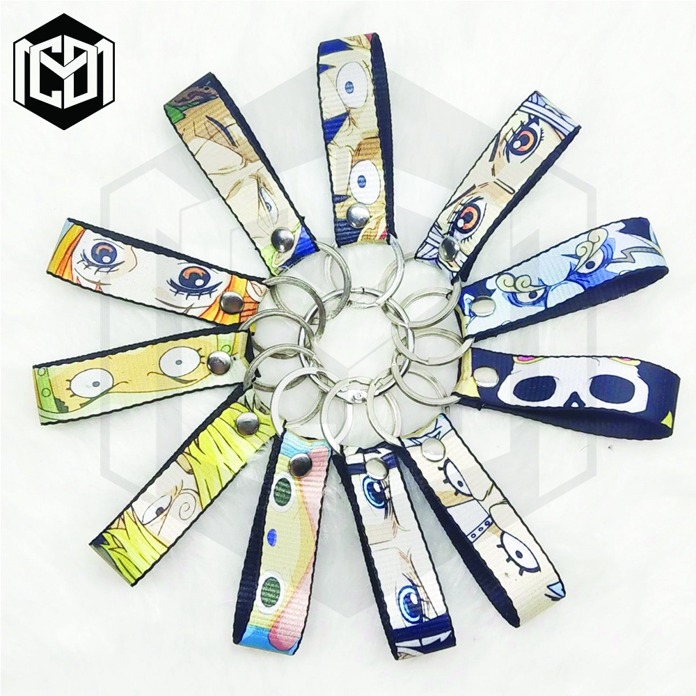 KEY LACE / KEY HOLDER - ONE PIECE ANIME STRAWHAT CREW [VERSION 2 ...