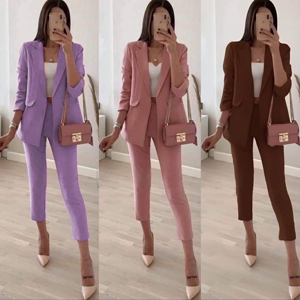 Kara 3 piece in 1 set Trendy OOTD wear in plain and printed editions ...