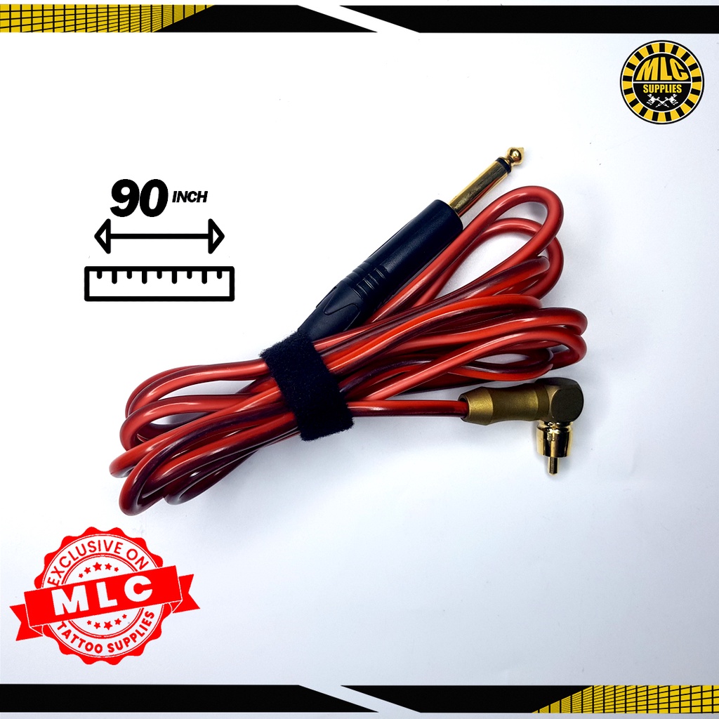 MLC RCA CORD L-SHAPE | MLC Tattoo Supplies | Shopee Philippines