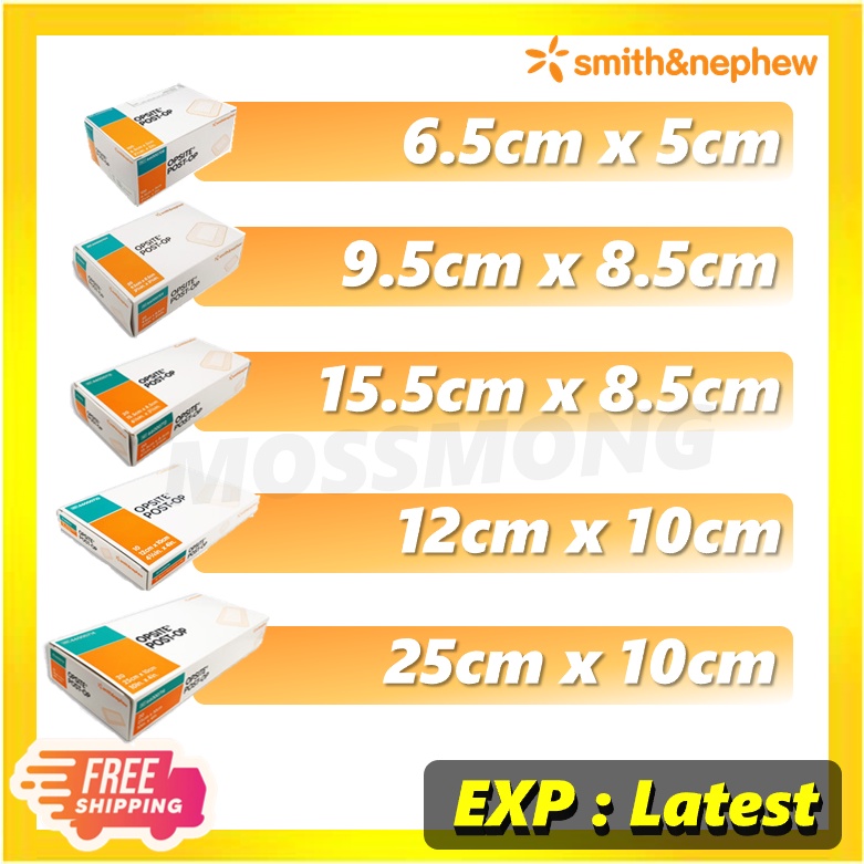[Smith & Nephew] Smith Nephew OPSITE™ POST-OP 6.5x5, 9.5x8.5, 15.5x8.5 ...