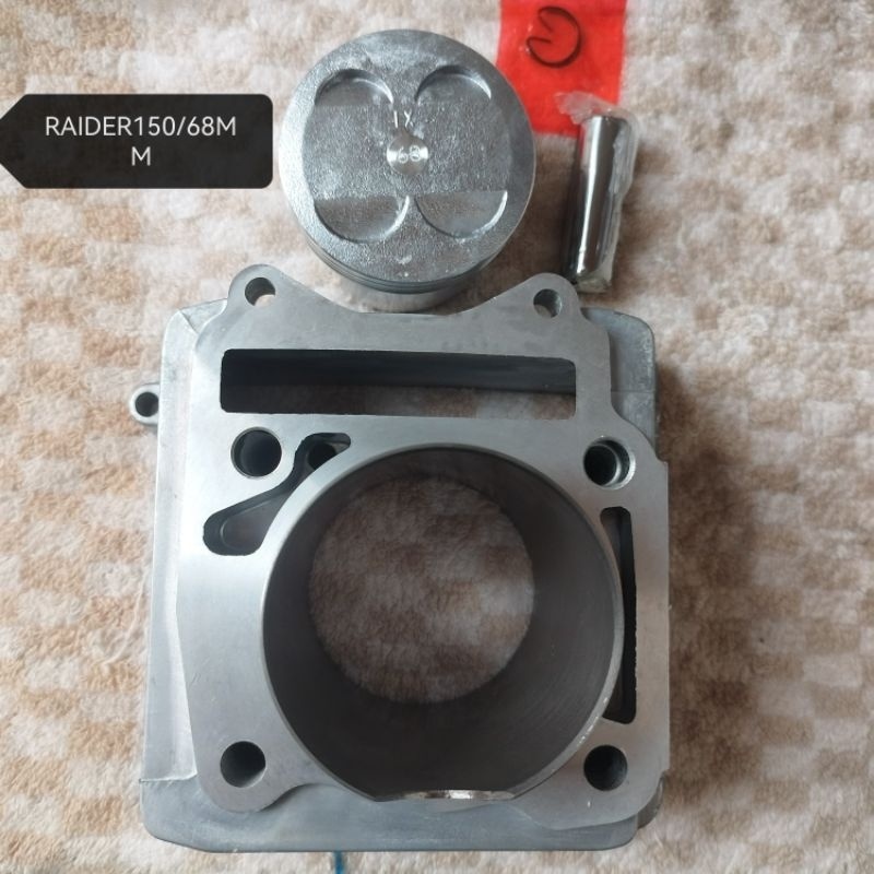 CYLINDER BLOCK FOR SUZUKI RAIDER 150 68MM | Shopee Philippines