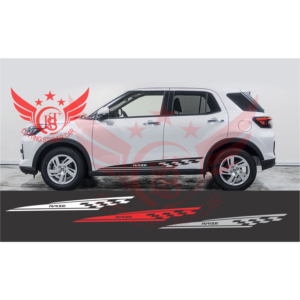 Cutting STICKER LIST Car RAIZE CUTTING STICKER LIST For TOYOTA RAIZE ...