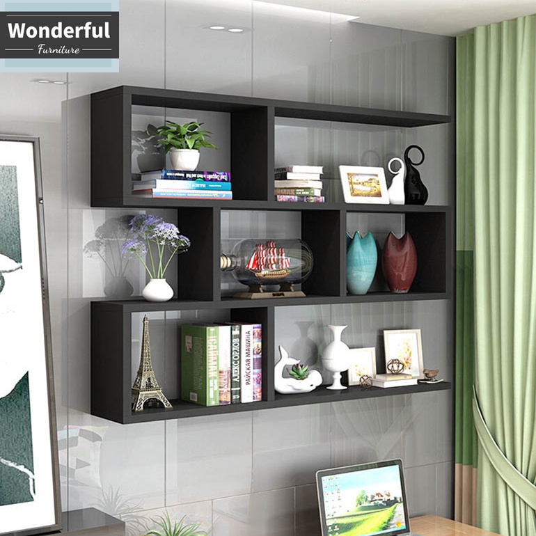 Shelves for Wall Living Room Wooden Shelf Floating Shelves Bookshelve ...