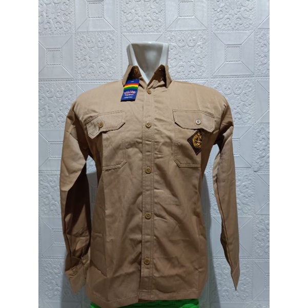 Men's Long-Sleeved Scout Clothes. SNI Scout Clothes/Boy Scout Uniforms ...